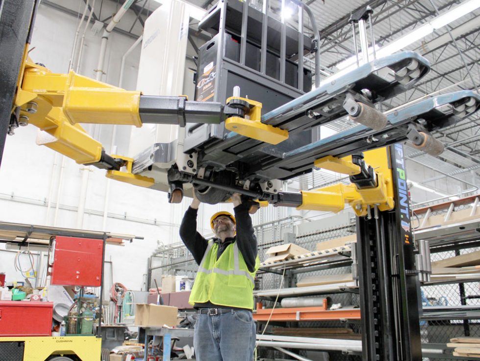 LiftPoint Two Post Material Handling Service Lift