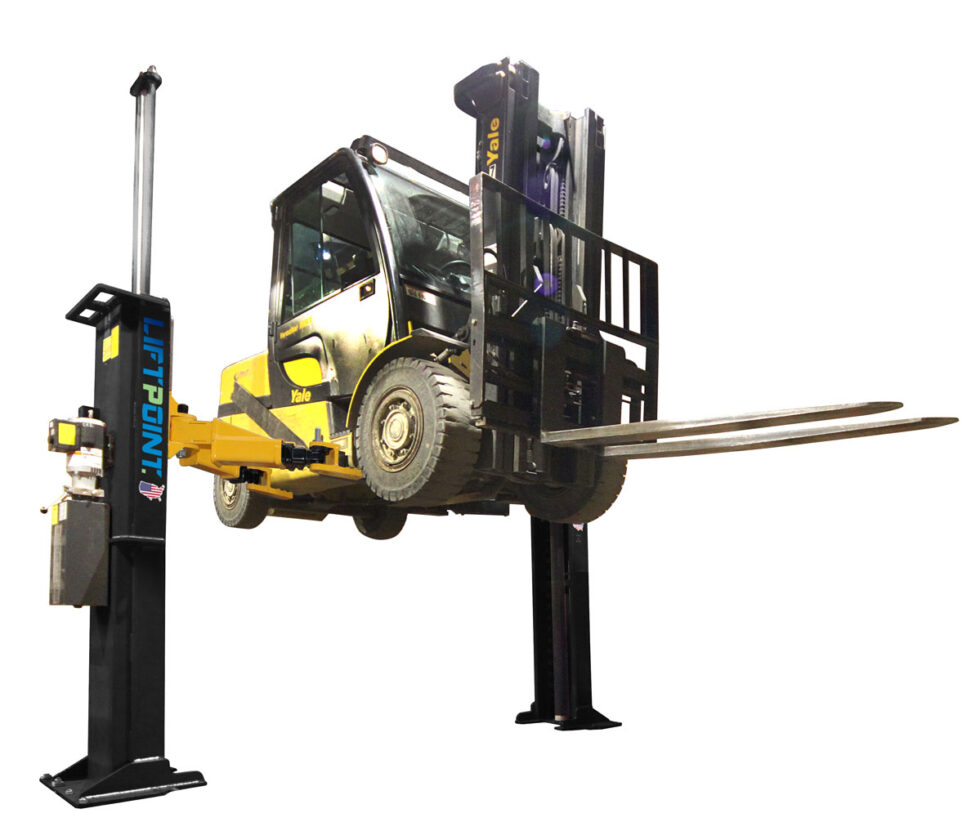 LiftPoint Two Post Material Handling Service Lift